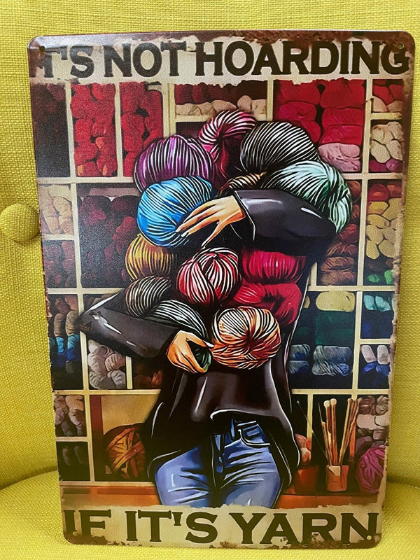 Vintage Tin Signs – Yarn By The Sea